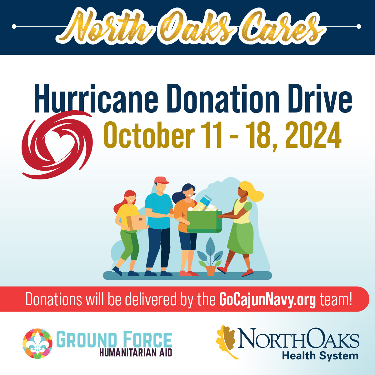 Hurricane Donation Drive